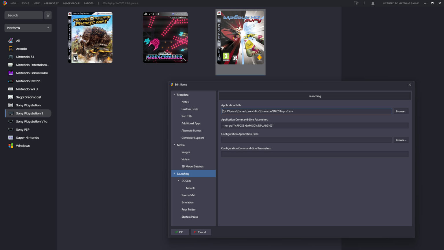 LaunchBox manages all your games and retrogames